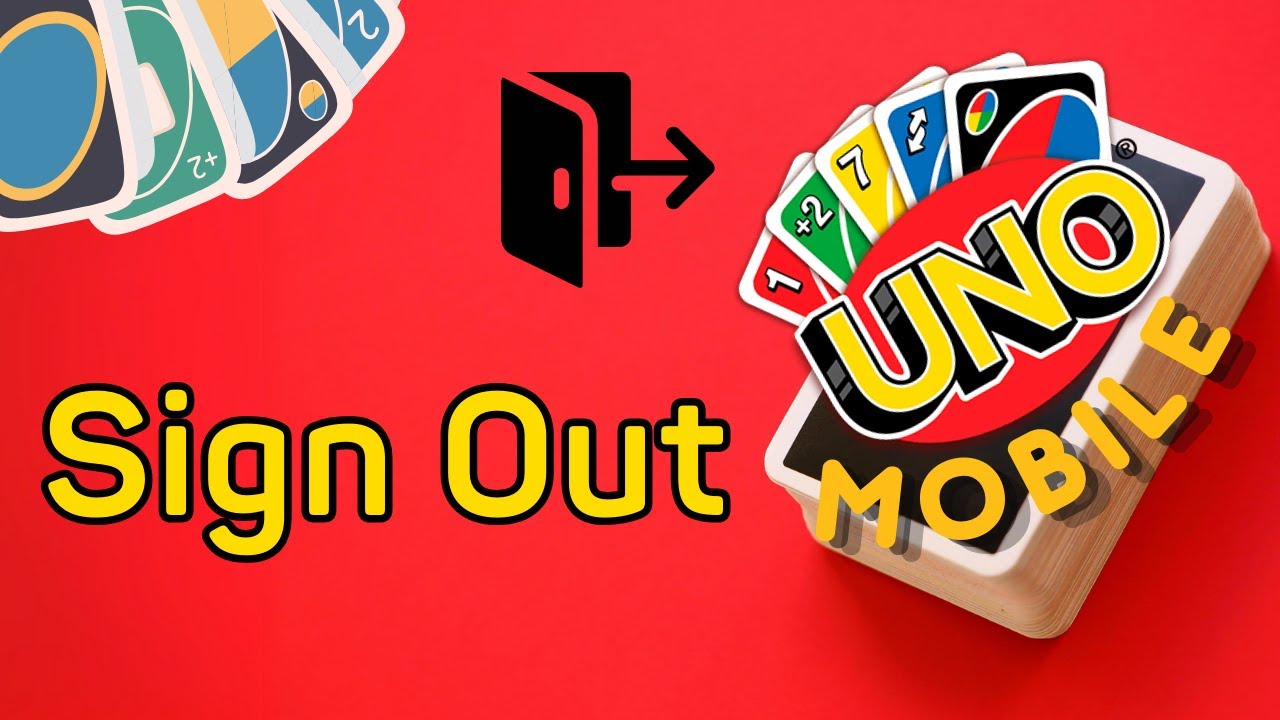 How to Sign Out of UNO Game? 2023 | UNO - YouTube