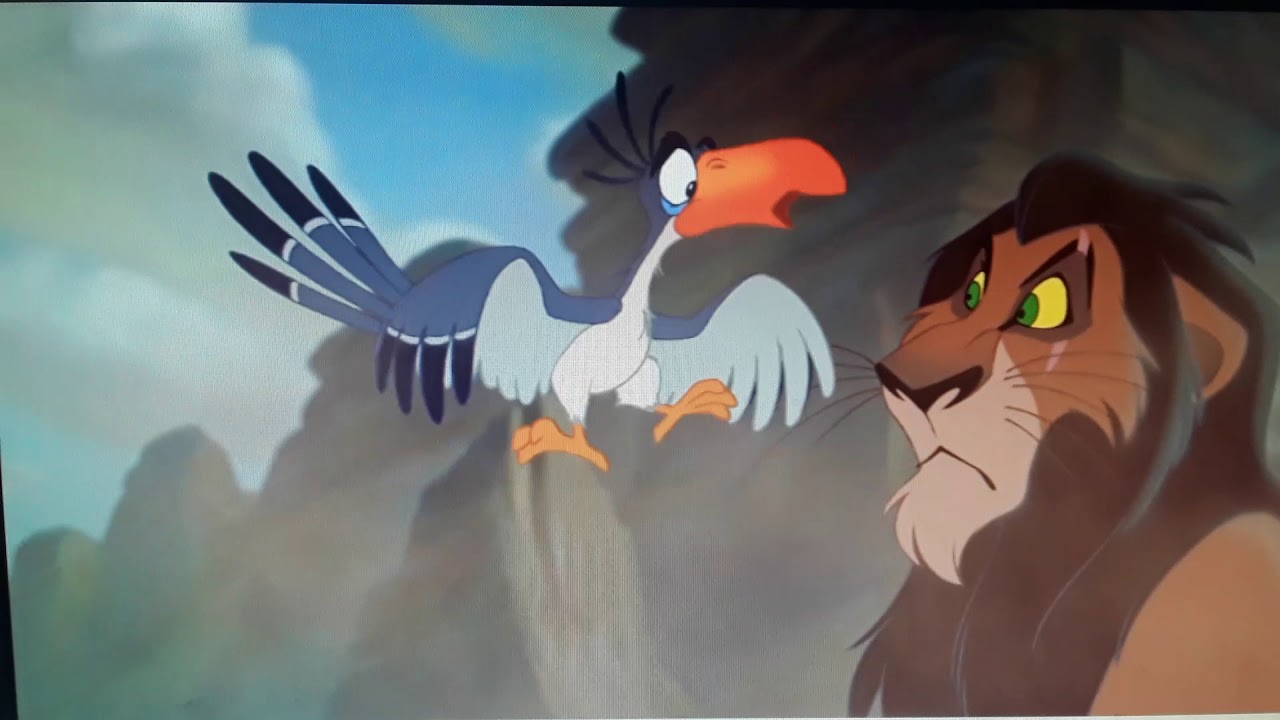 Zazu had it pretty bad throughout the movie - YouTube