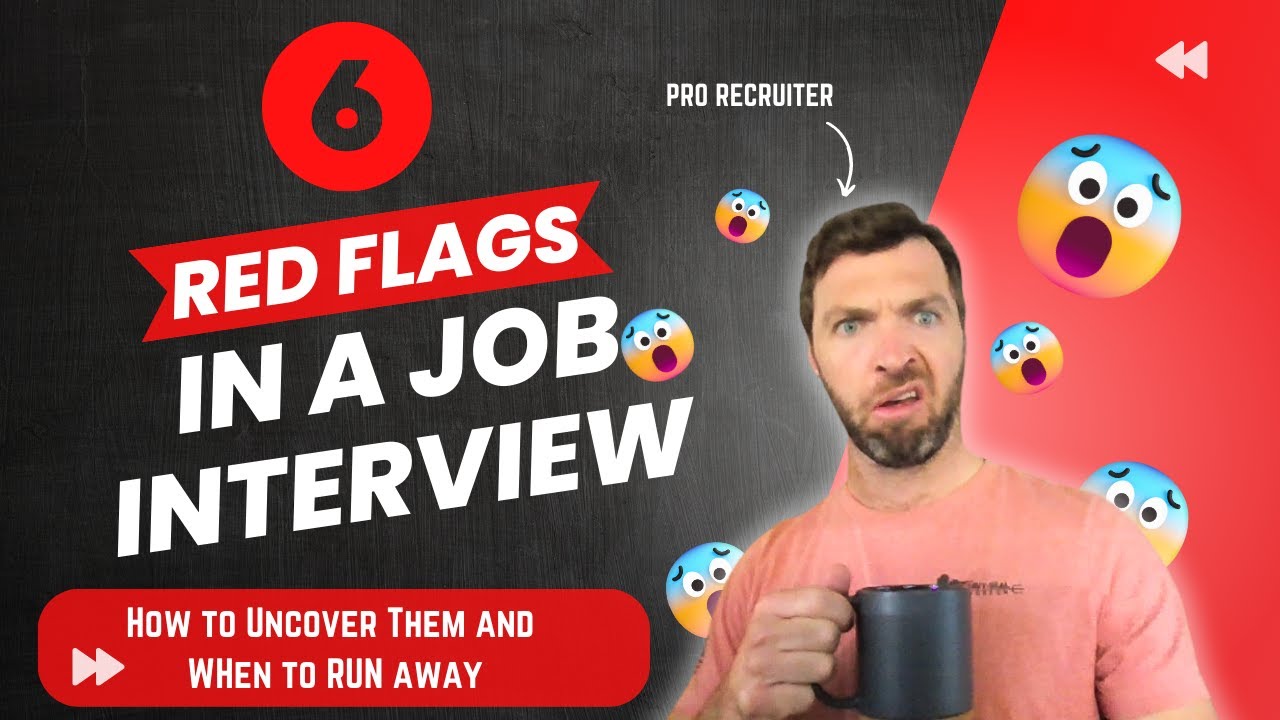 6 Red Flags in a Job Interview - Uncover Bad Employers - YouTube