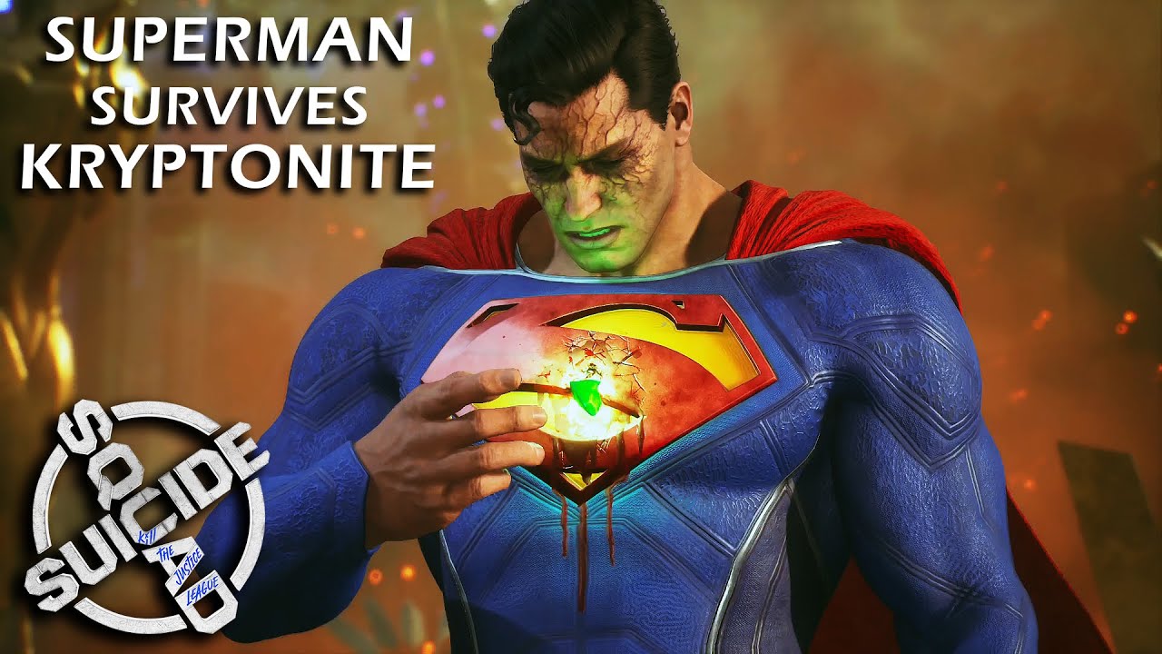 Superman survives kryptonite [ Suicide Squad: Kill the Justice League ...