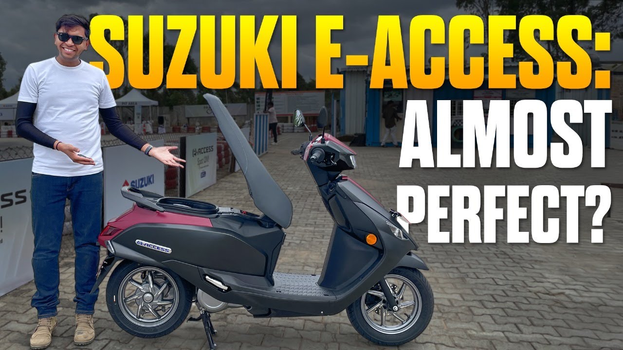 Suzuki electric Access Practical Scooter, But What About the Range ...