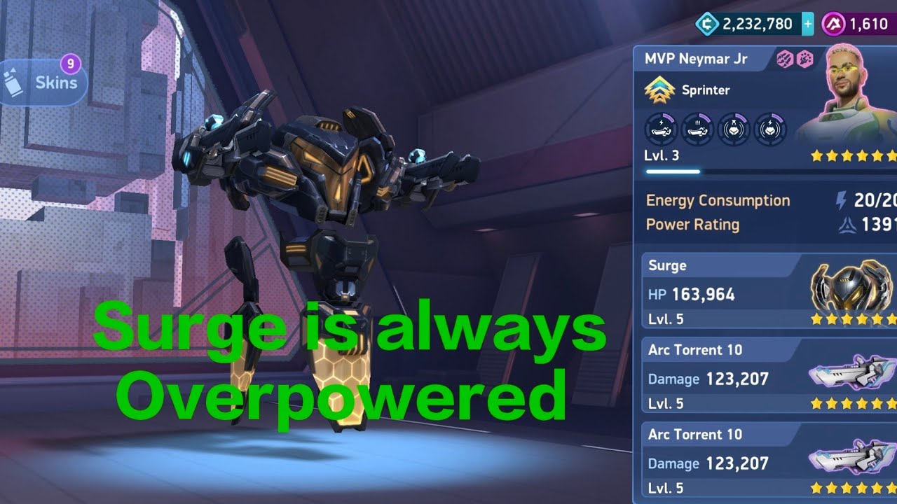 Mech Arena : Good Play with Surge !! - YouTube