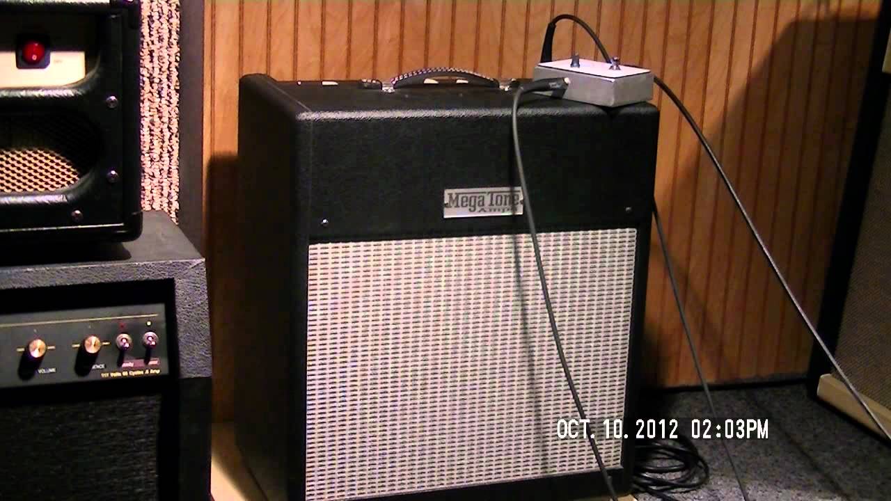 MegaTone Amps RT30 combo amp demo - YouTube