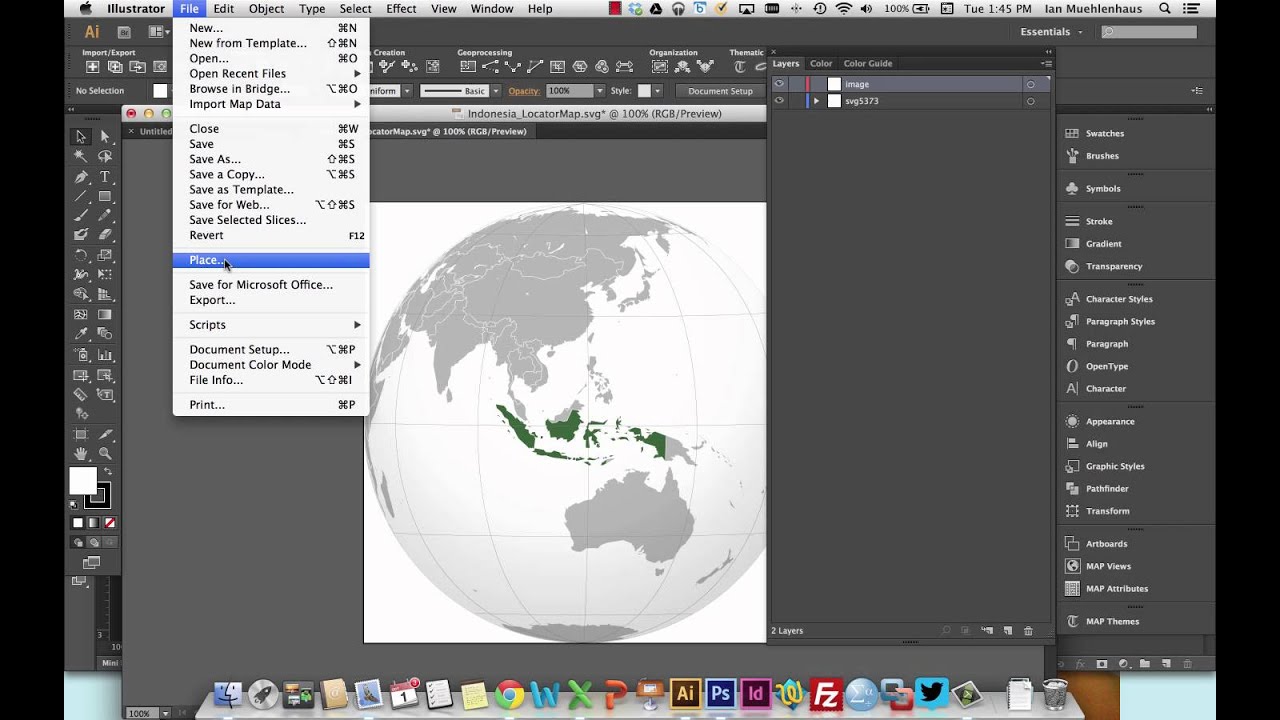 Adobe Photoshop for Cartographers and Mapmaking: The Magic Wand Tool ...