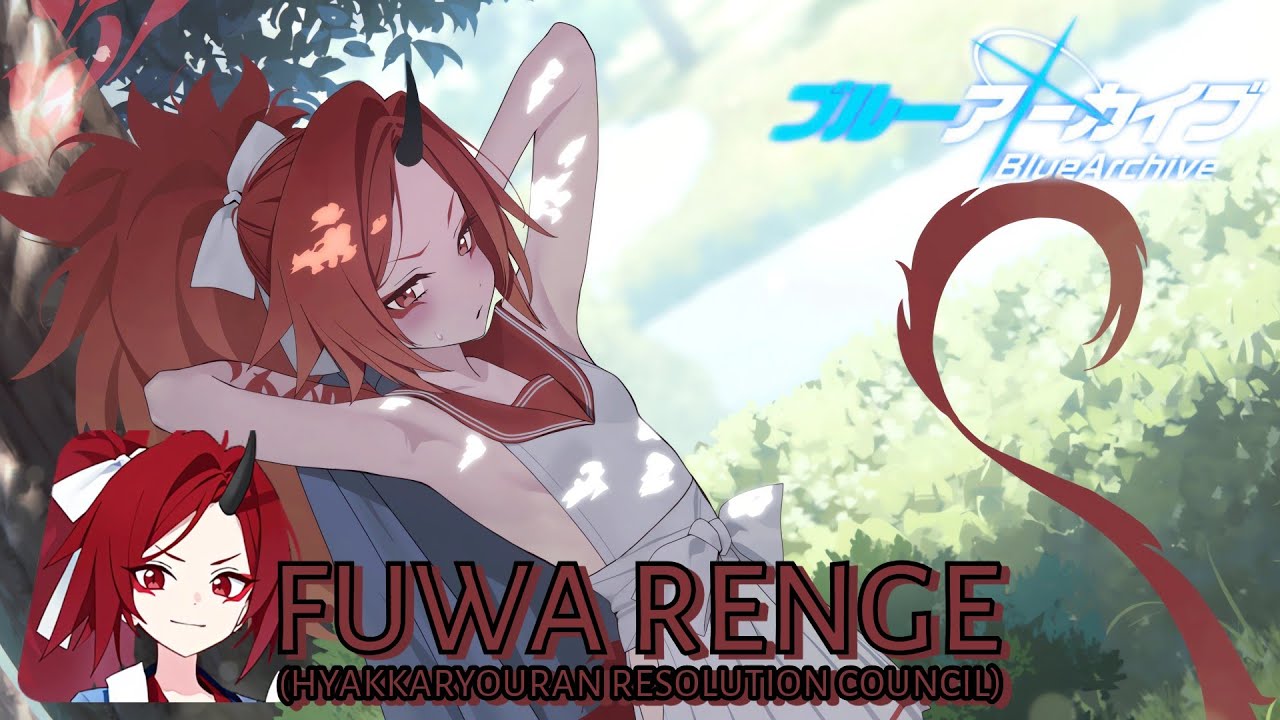 Blue Archive | Relationship Story with Fuwa Renge [Episode 1 - 4] - YouTube