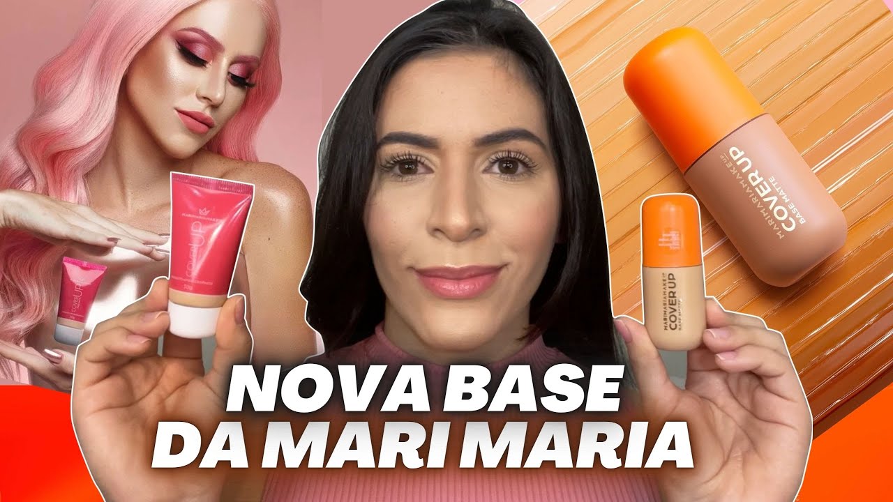 NOVA BASE COVER UP NOVIDADE MARI MARIA GINGER GLOW: COMPAREI AS DUAS! O ...