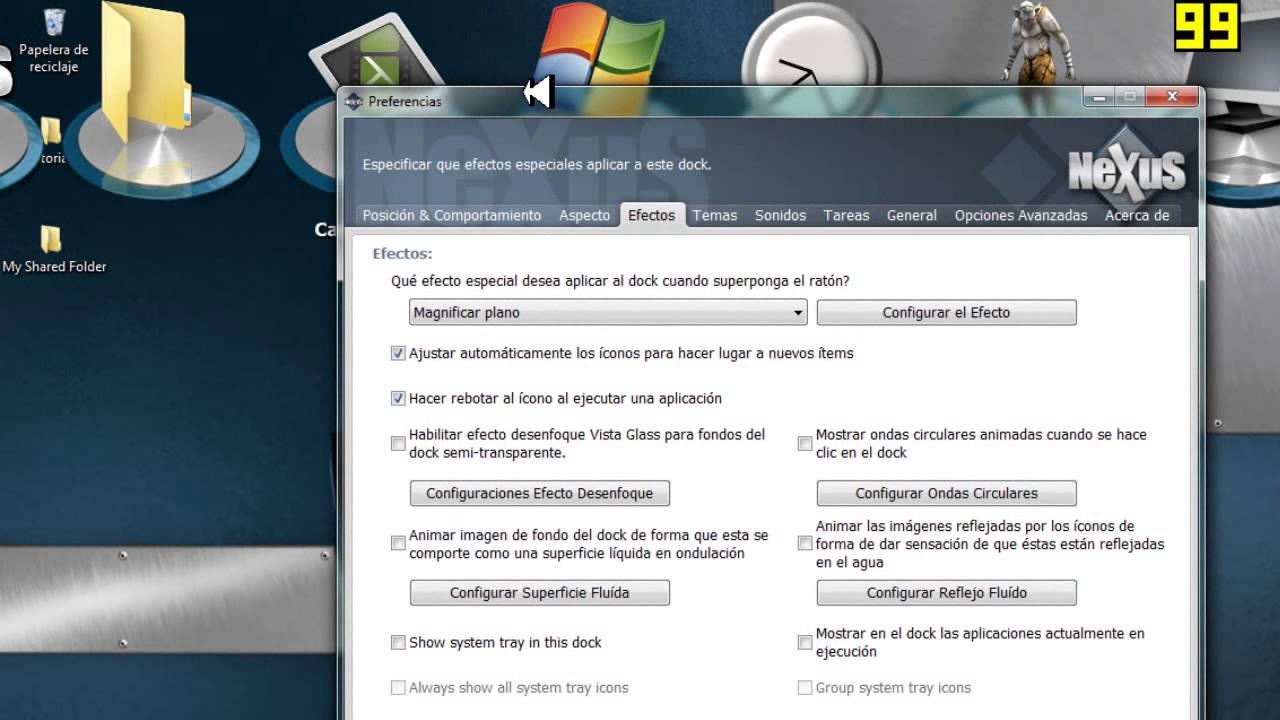 Como Configurar La BARRA DE TAREAS NEXUS - YouTube