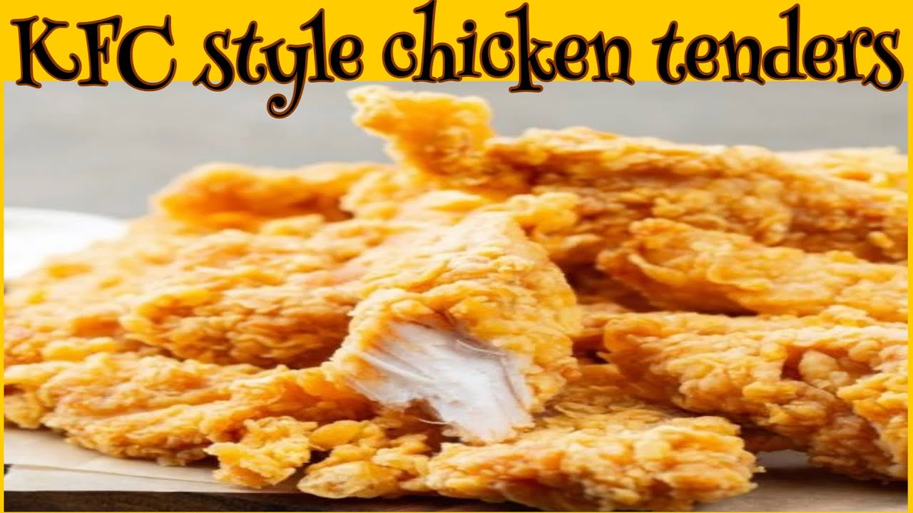 KFC style chicken tenders | coleslaw | white sauce | steamed vegetables ...