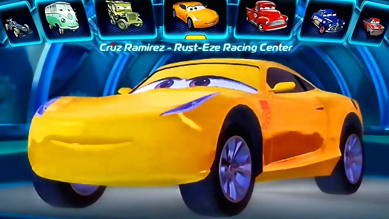 Cruz Ramirez - Rust-Eze Racing Center - Cars 2: The Video Game (Cars 3 ...