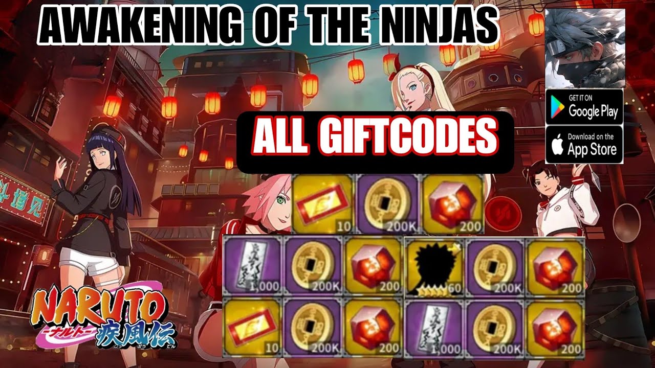 Awakening of the Ninjas & All 5 Giftcodes | 5 Free Codes Awakening of ...