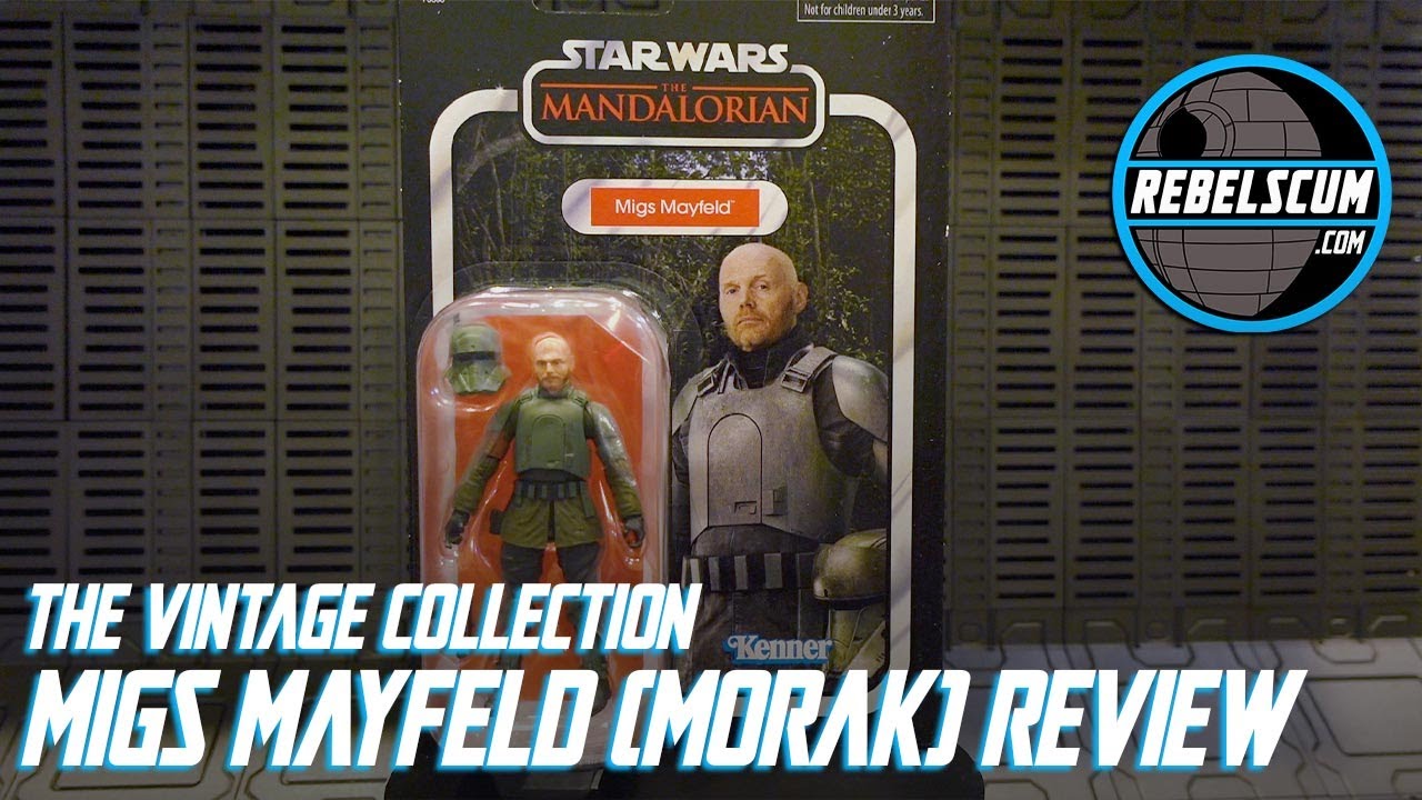 Star Wars The Vintage Collection Migs Mayfeld (Morak) Action Figure ...
