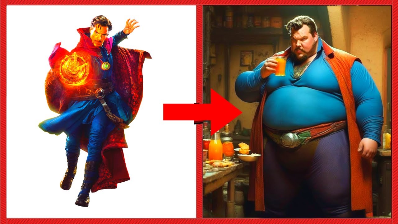 AVENGERS but FAT VENGERS character marvel spider man thanos venom - YouTube