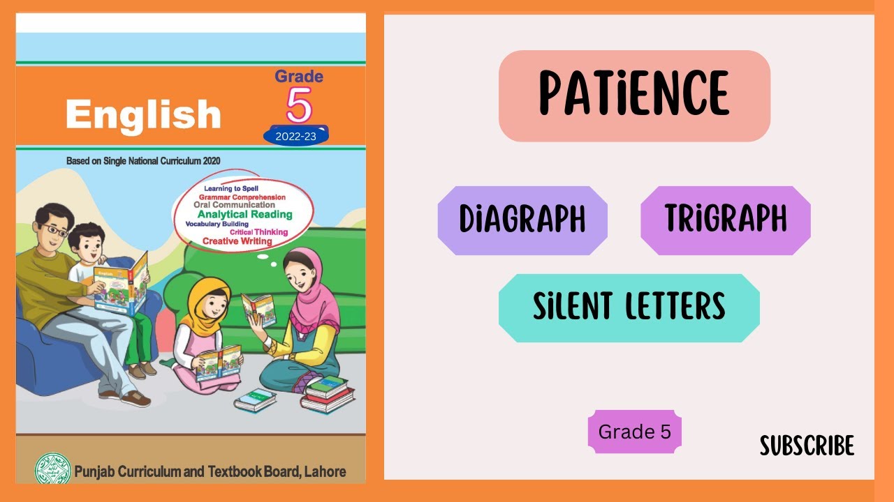 Diagraph, Trigraph & Silent Letters | Patience ( Unit -1) | English ...