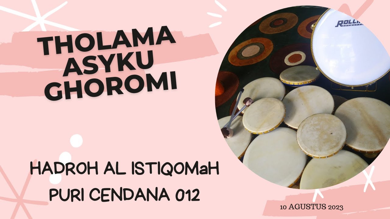 THOLAMA ASYKU GHOROMI || Cover by AL istiqomah - YouTube