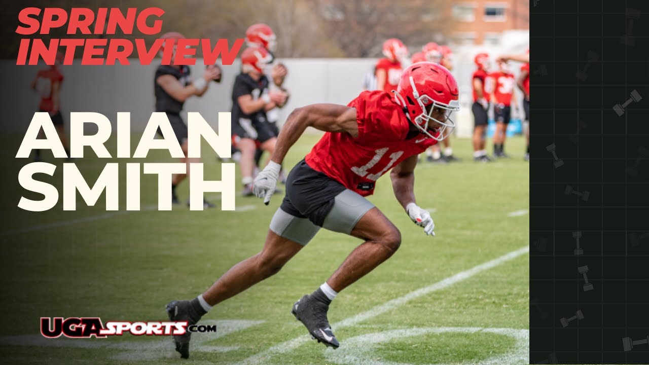 Arian Smith believes the UGA offense in 2023 can be "a lot better" than ...