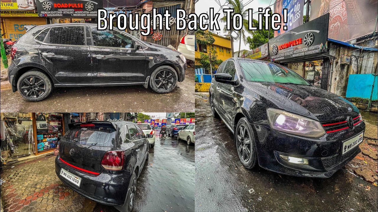 VW POLO FULLY RESTORED AND MODIFIED AFTER ACCIDENT 🖤 | REPAINT | LEDs ...