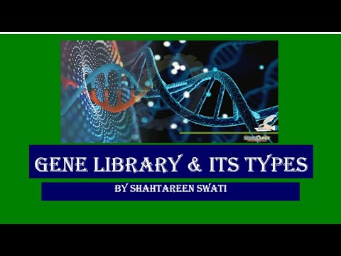 Gene Library & its types (cDNA & genomic libraries). Gene library ...