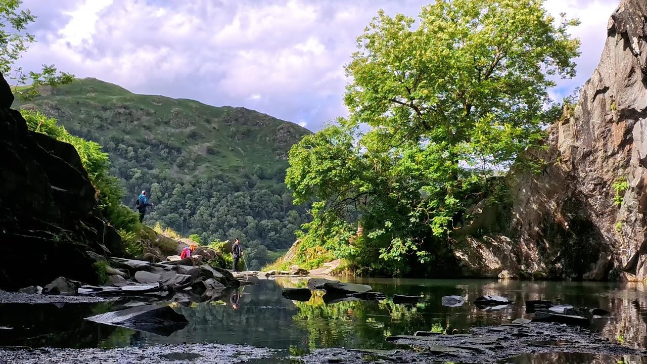 Lake District Rydal Water, Rydal Cave - Day 3 - YouTube
