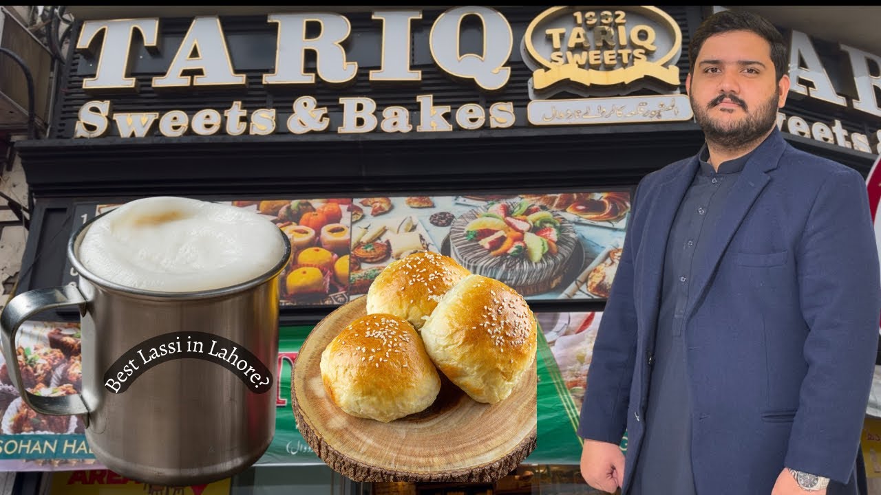 Best Lassi in Lahore ? |Tariq Sweets & Bakers From Qila Kalar Wala ...