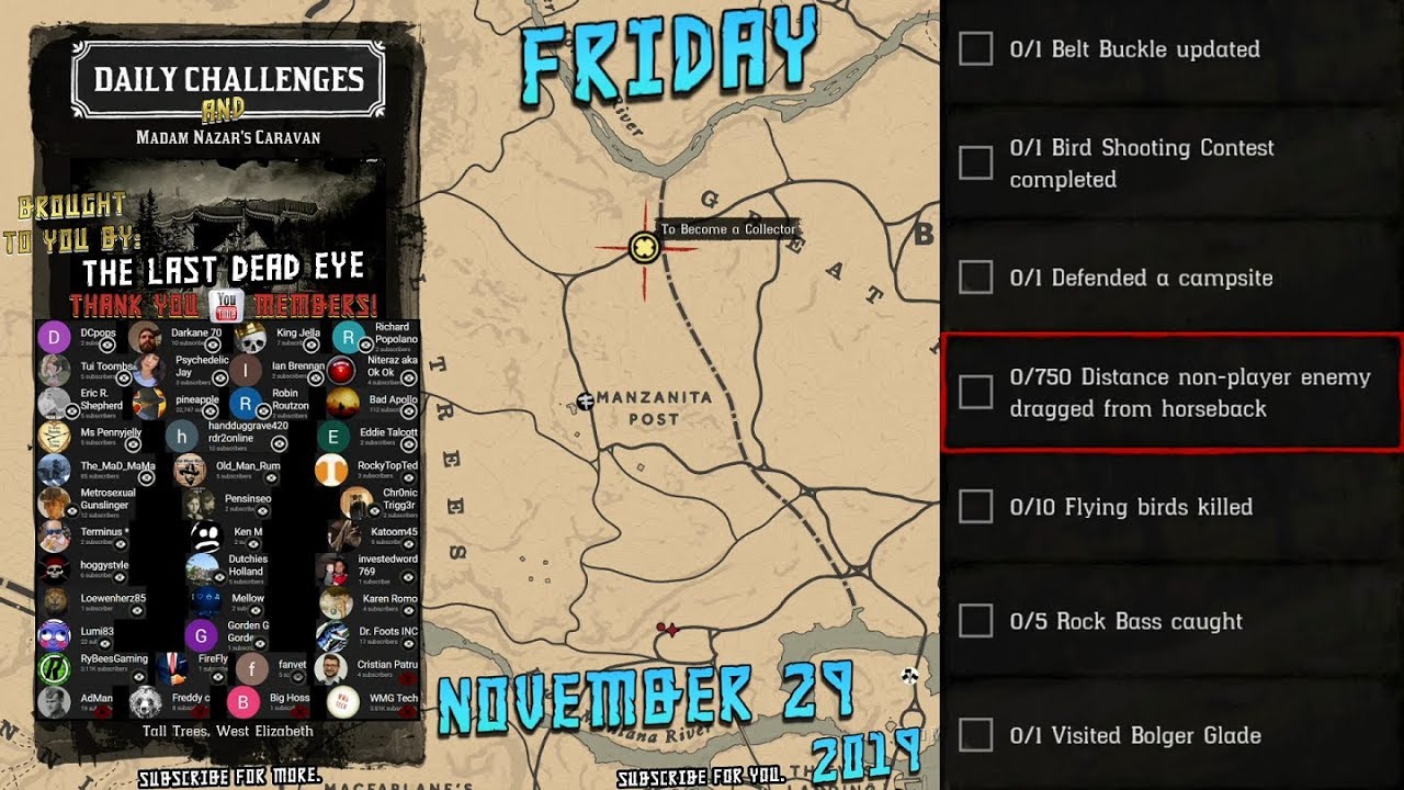 Role + Daily Challenges Madam Nazar Rockbass Bolger Glade Defend ...