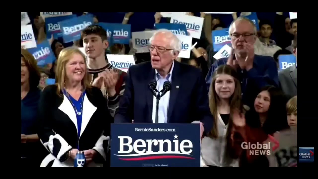 Bernie talks about beating Donald Trump, Drops out 2 months later 🤣🤡 ...