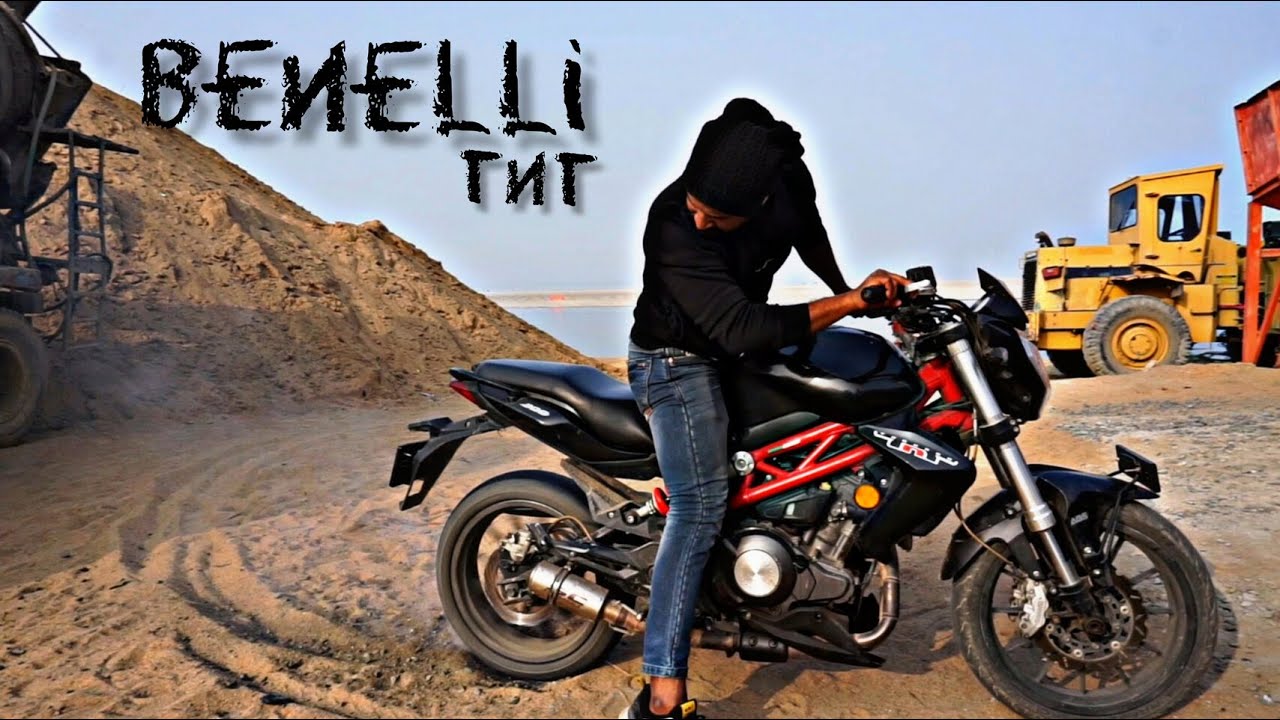 Benelli TNT 300 with sc exhaust super loud - YouTube