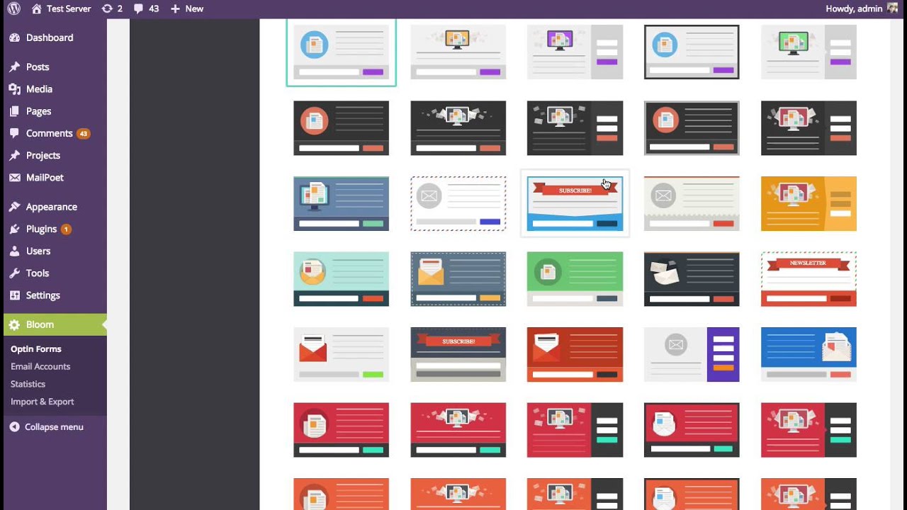 How To Create A Widget Opt In With Bloom - YouTube