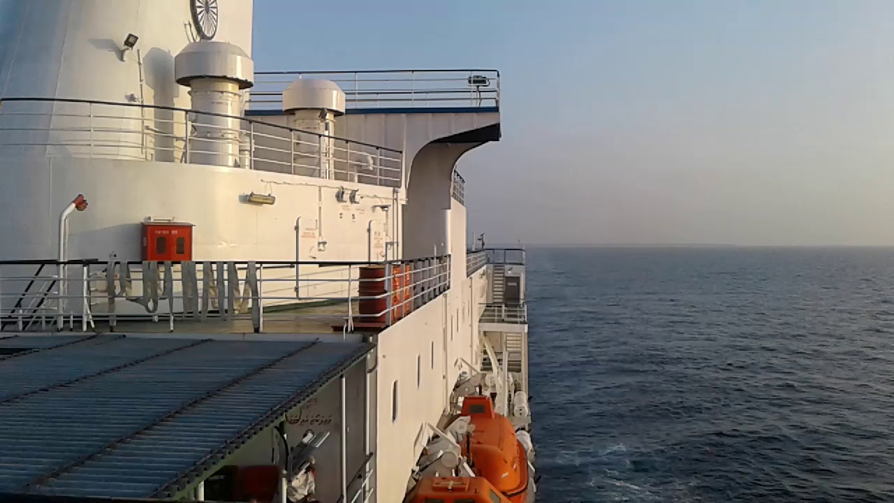 Lakshadweep ship journey - YouTube