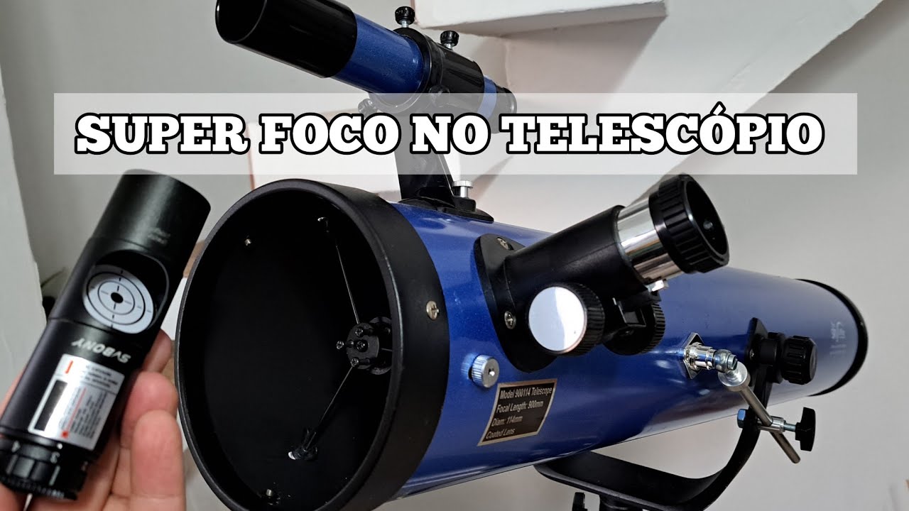 Como colimar Telescópio Refletor - YouTube