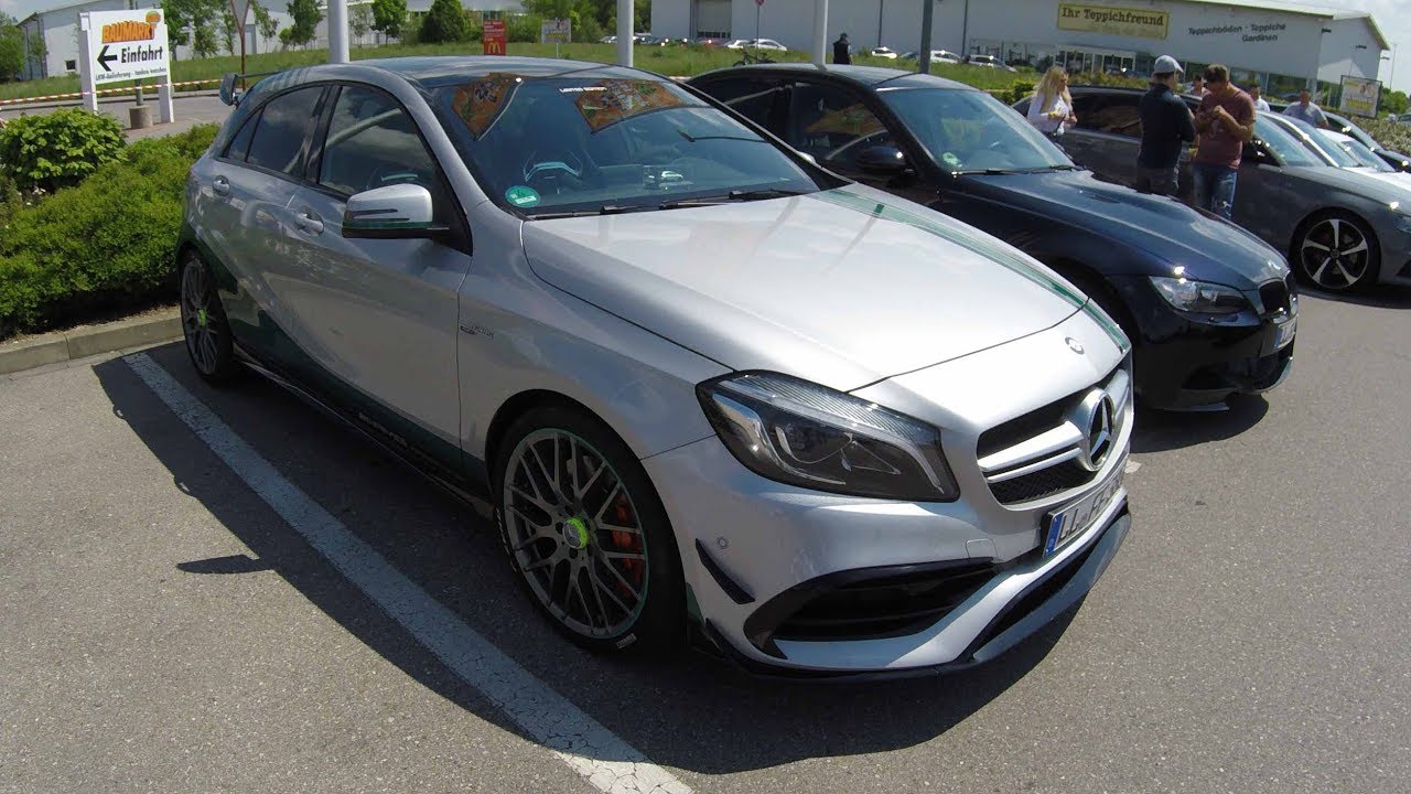 MERCEDES A45 TURBO AMG ! SPECIAL EDITION F1 PETRONAS WORLD CHAMPION ...