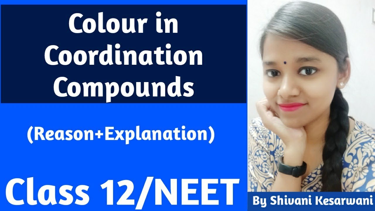 Colour in Coordination Compounds ||Coordination Compounds: Class 12 ...