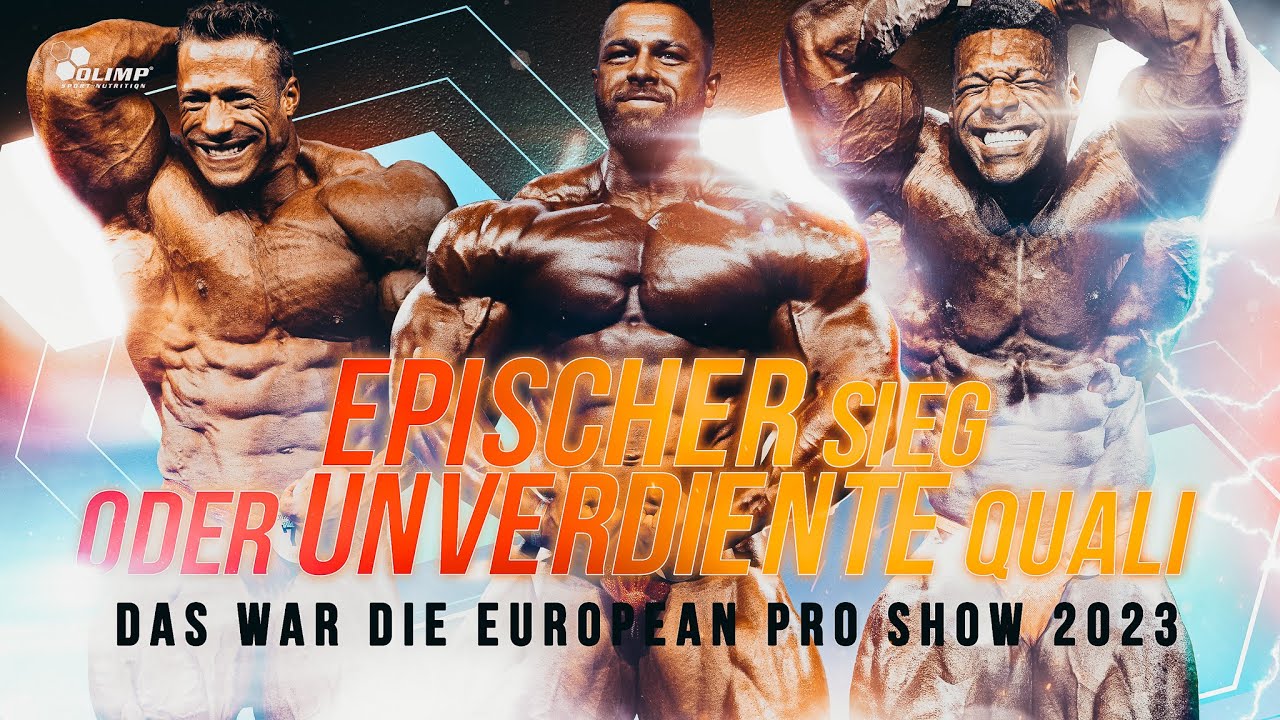 EPISCHER Sieg?! Oder unverdiente Quali? Das war die European Pro Show ...