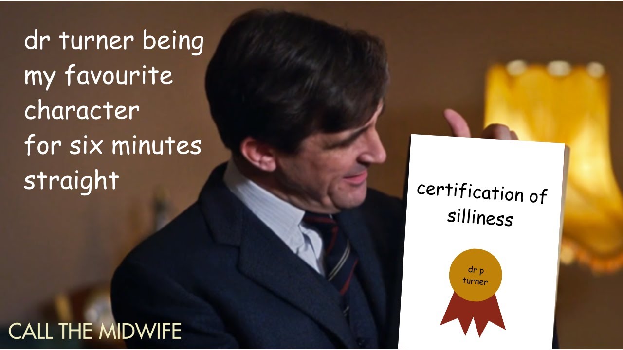 doctor turner being my favourite character for six minutes straight ...