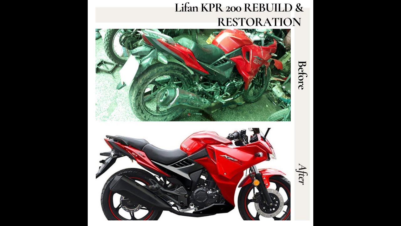 Lifan KPR 200 Rebuild and Restoration Part 1 - YouTube