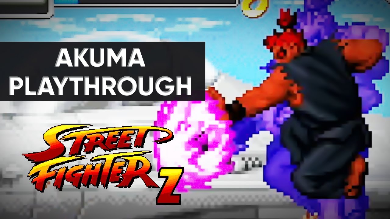 Street Fighter Z (Mugen) - AKUMA Gameplay Playthrough - YouTube