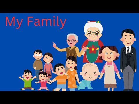 My Family |Learn Family Members With Name# Learn About Family In ...