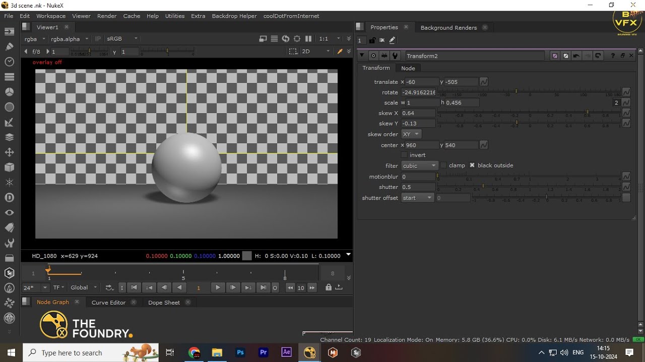 How to do shadow projection in Nuke X ( In details video ) | BAJRANGI ...