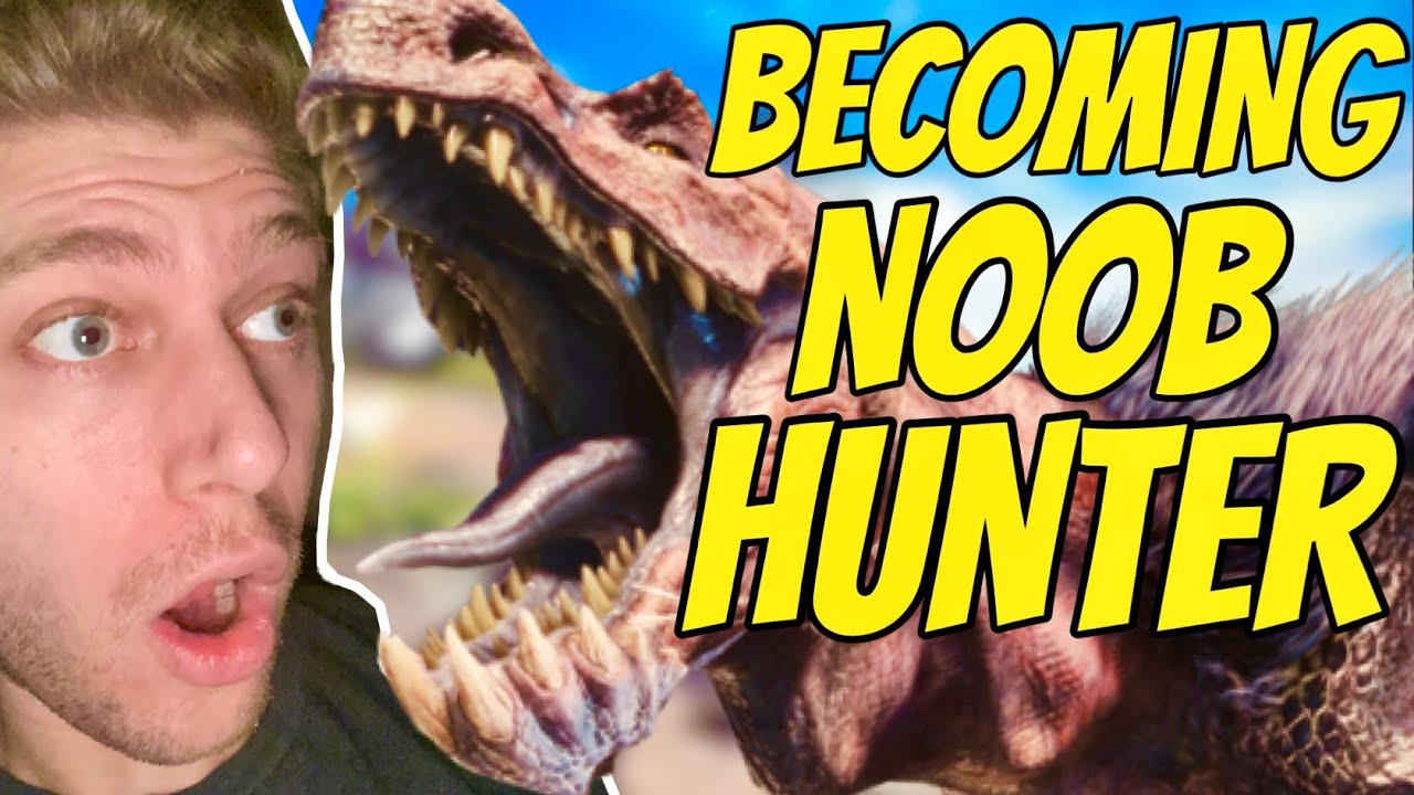 FIRST TIME MONSTER HUNTER: Monster Hunter World Day 1 - YouTube