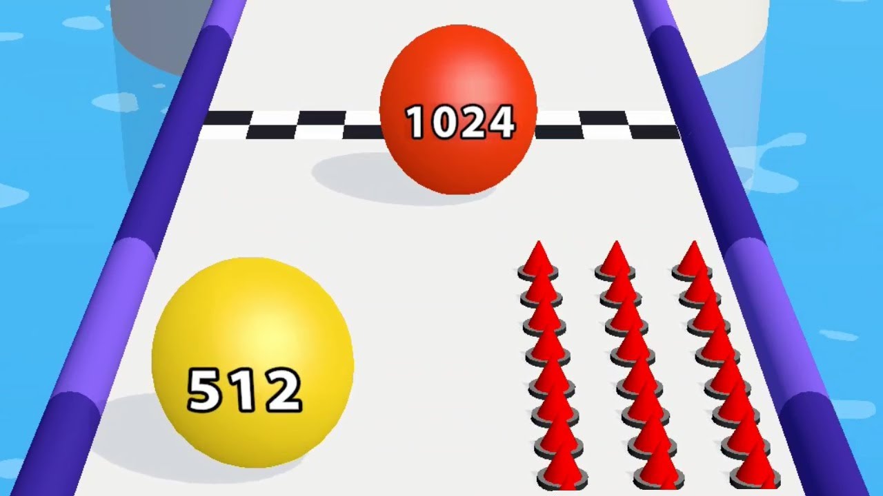 Match Balls 2048 ! All levels Gameplay (481-484) android, ios - YouTube