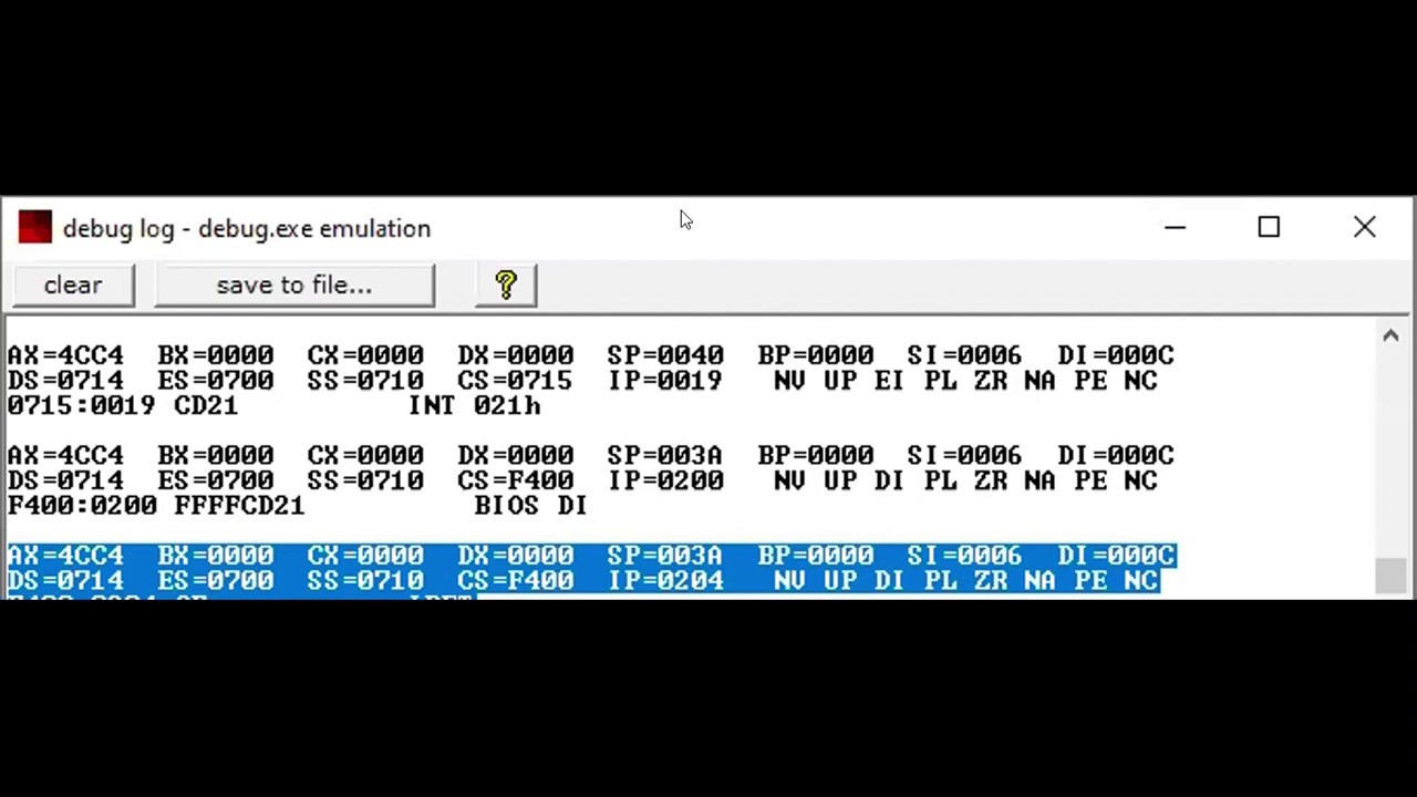 Transfer 6 Bytes of Data | EMU 8086 | Microprocessor and Assembly ...