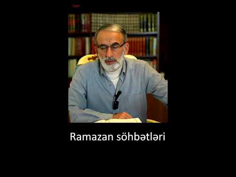 Ramazan söhbətləri -5– Hacı Əhliman