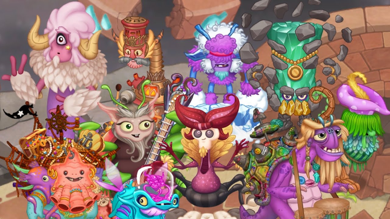 OMG! All Adult Celestials Wave 10 |4K (My Singing Monsters) - YouTube