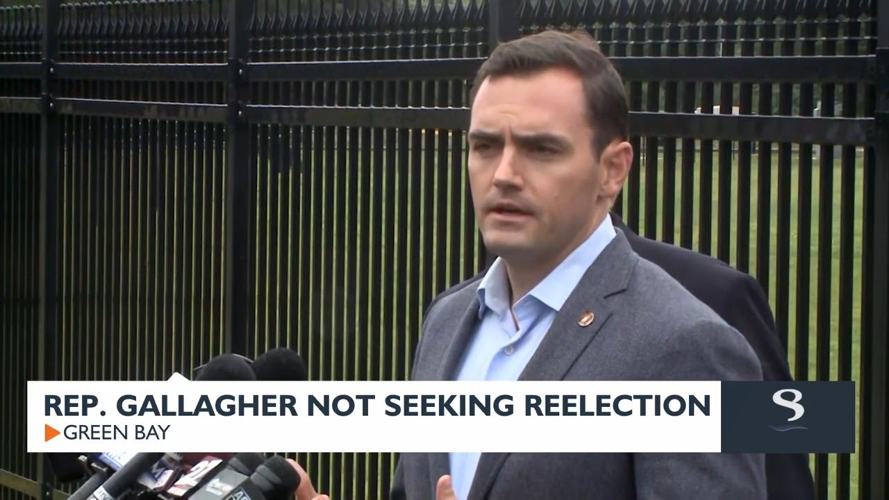 Rep. Gallagher not seeking reelection - YouTube