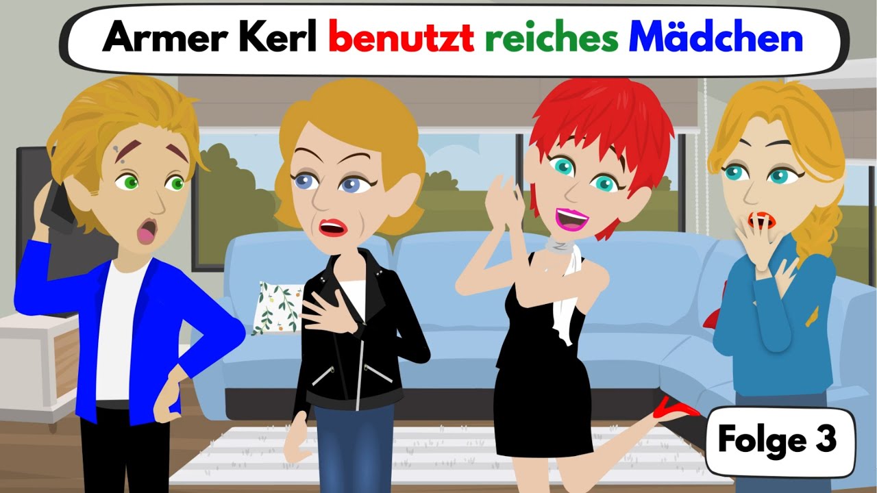 Reich und Arm - Folge 3 | Deutsch lernen mit Geschichten | Learn German ...
