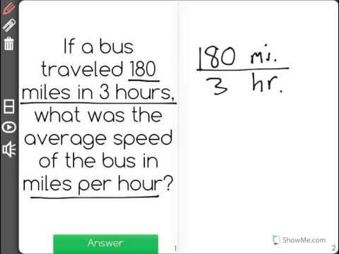 [6.RP.3b-2.0] Unit Rate Problems - Common Core Standard - YouTube