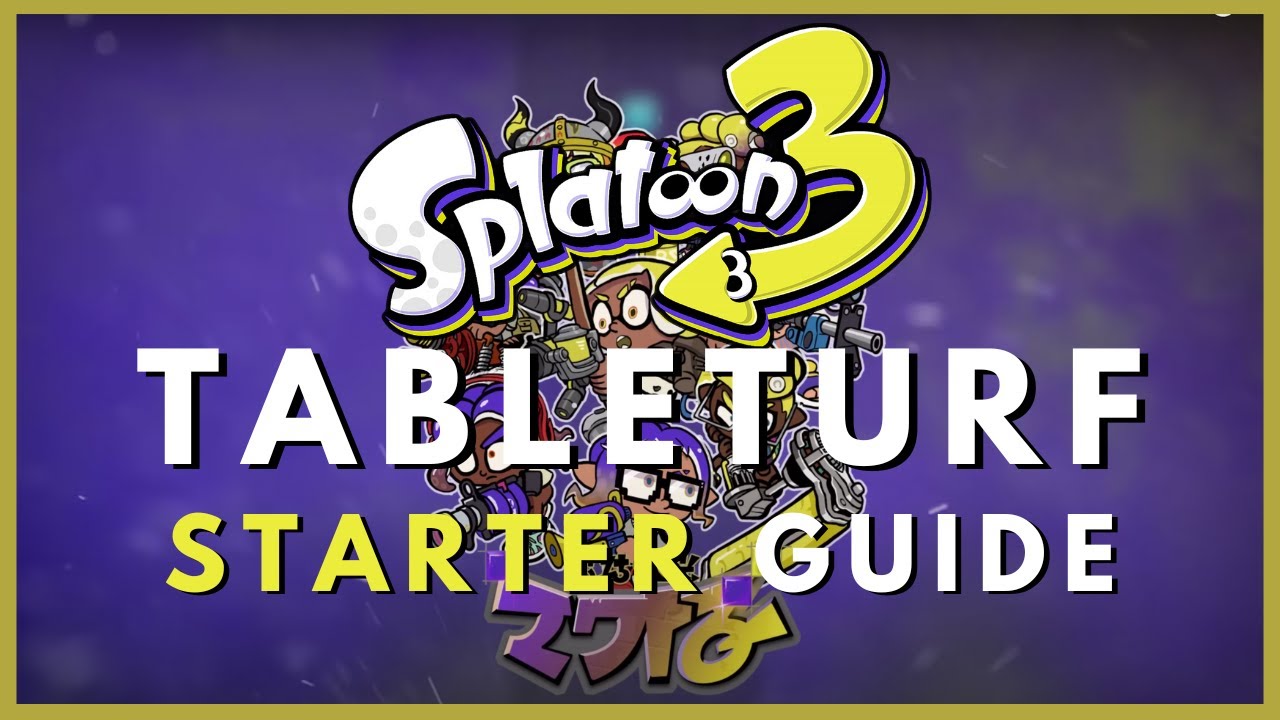 Splatoon 3 Tableturf Starter Guide (Where To Play, How To Play, & Where ...