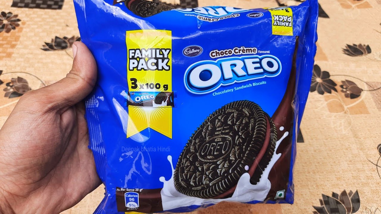 oreo chocolate flavour family pack - YouTube