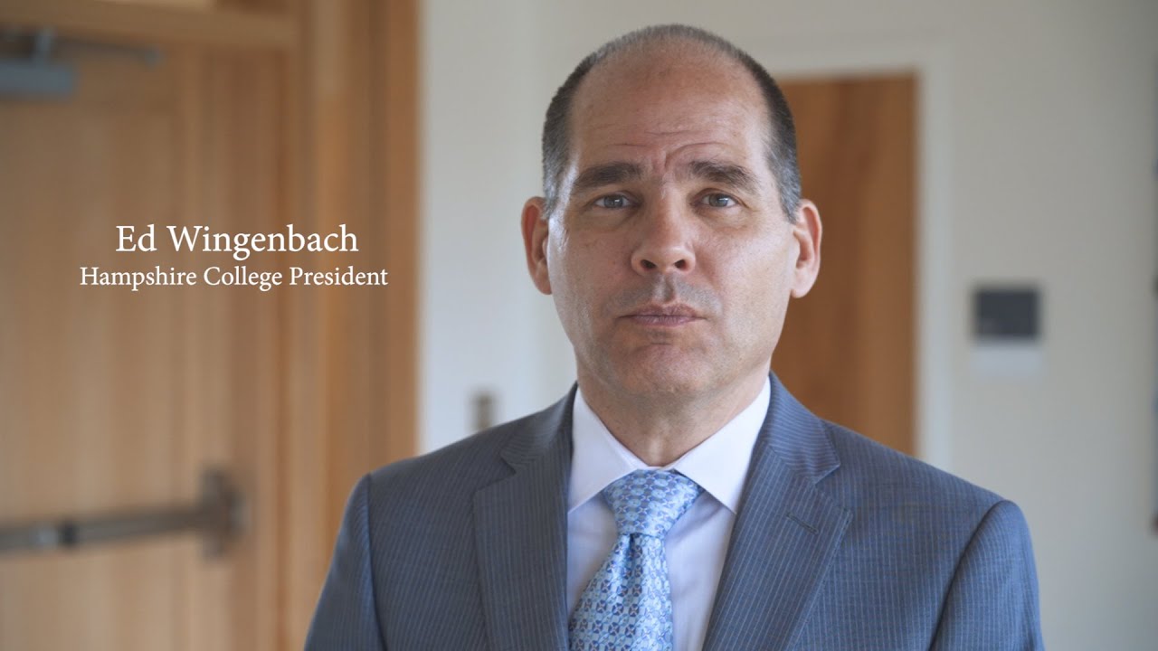 Hampshire President Ed Wingenbach Addresses Community on 4.27.20 - YouTube