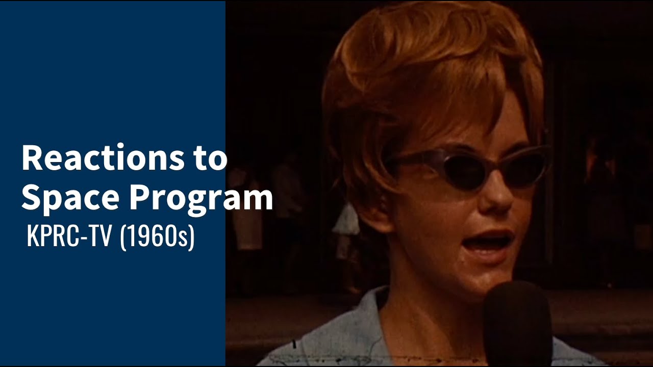 Houstonians React to US Space Program - YouTube