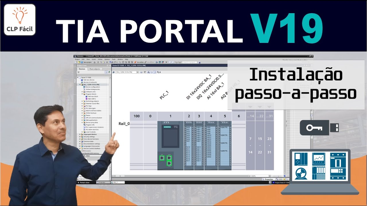 TIA PORTAL V19: Download, Instalação, Ativação da Licença e Primeiros ...